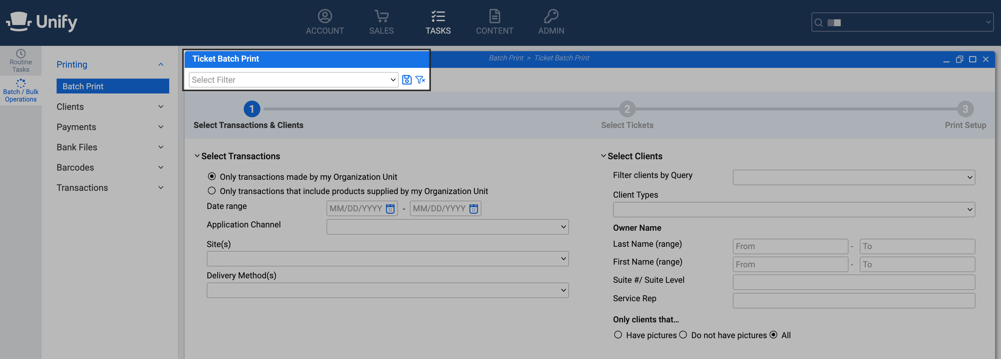 Ticket Batch Print and Reprint: Generating barcodes and/or hard stock ...